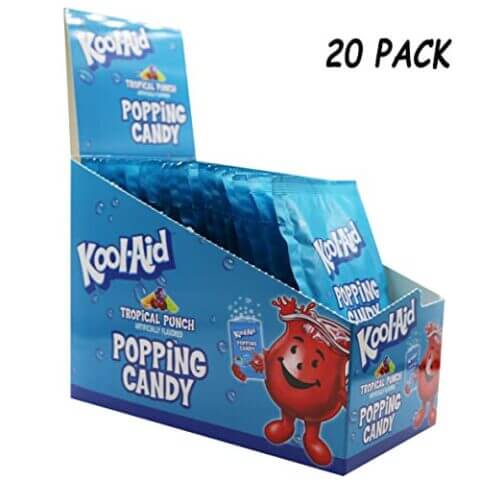 Kool Aid Popping Candy Tropical Punch - Funtastic Novelties, Inc.