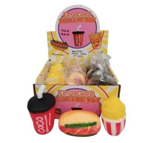Fast Food Squeeze Toy - Funtastic Novelties, Inc.